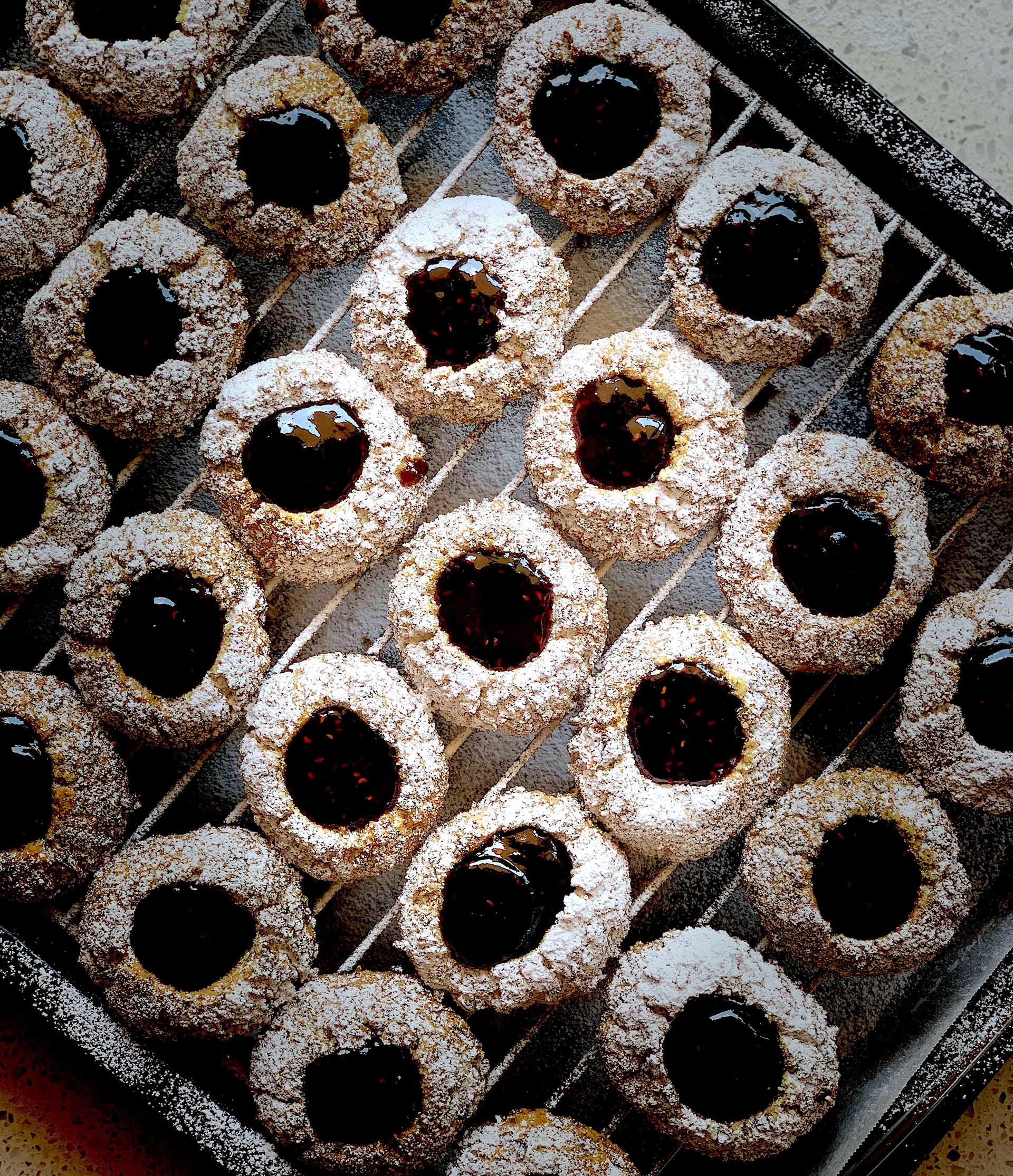 Choc Filled or Jam Drop Cookies - Hawthorne Garage