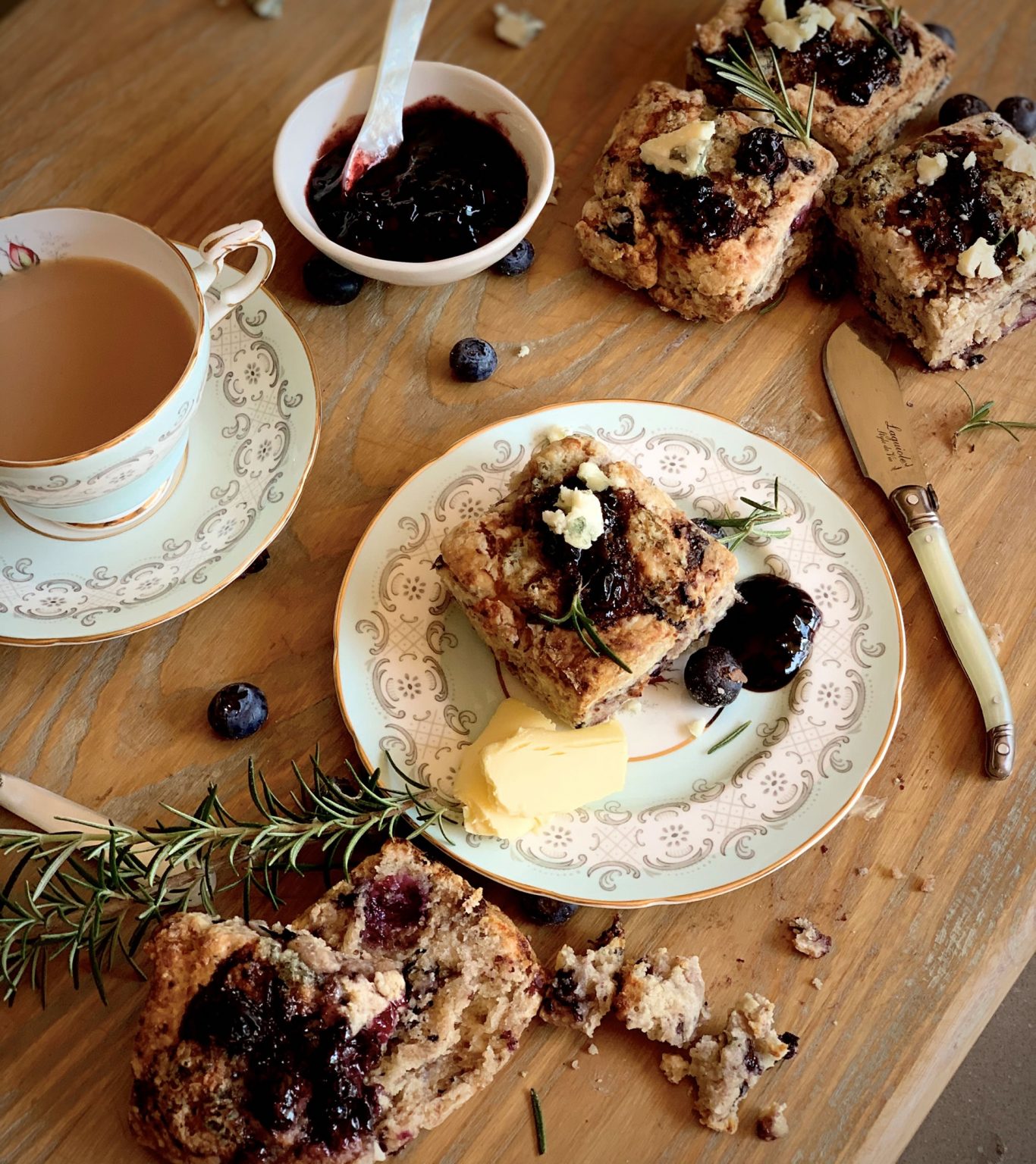 Blue cheese and Berry Scones - Hawthorne Garage