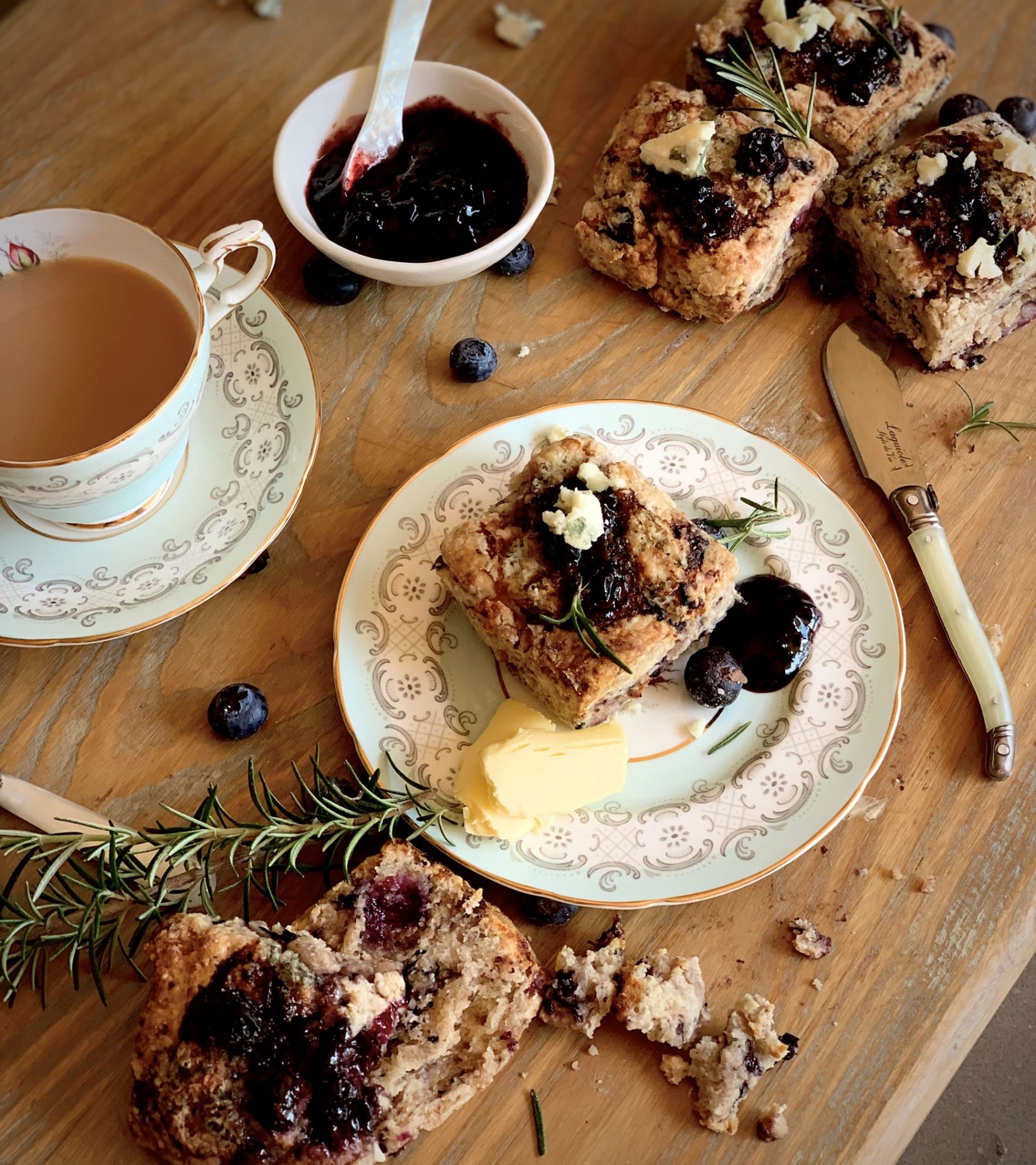 Blue cheese and Berry Scones - Hawthorne Garage
