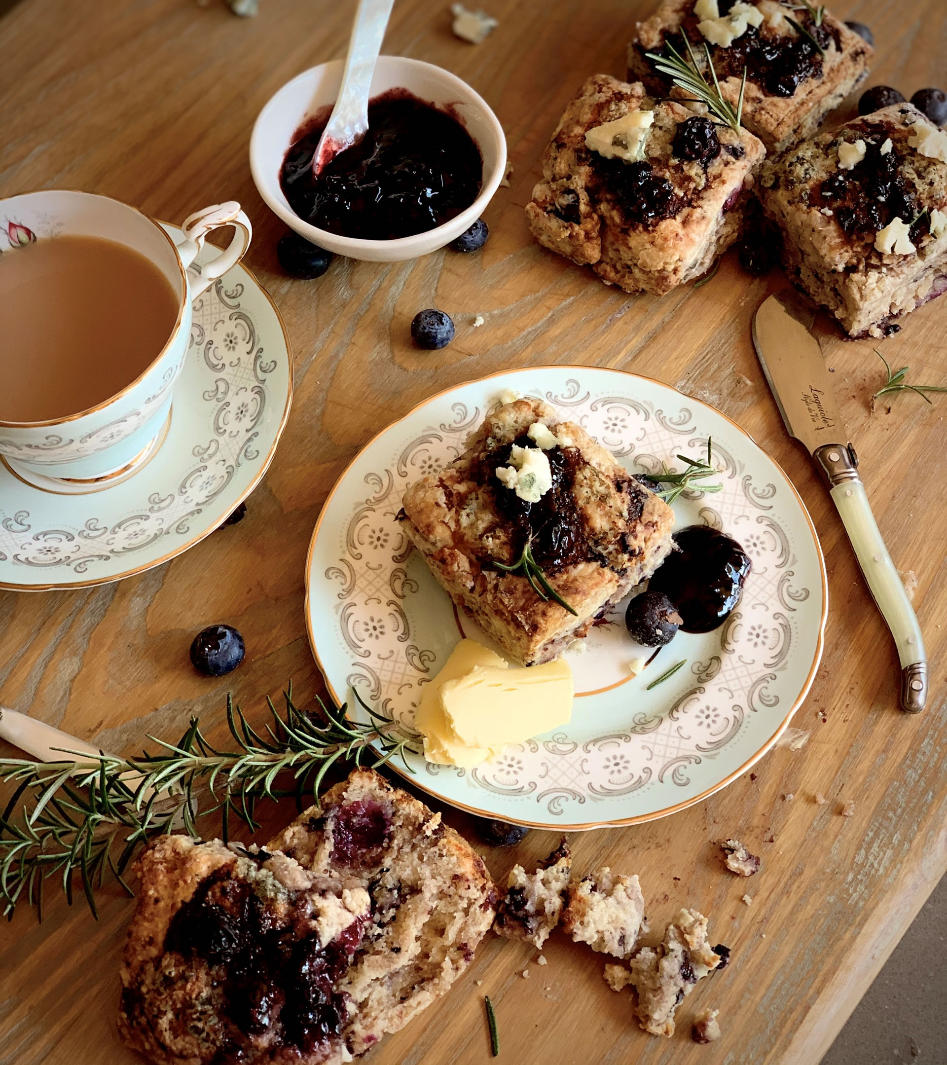 Blue cheese and Berry Scones - Hawthorne Garage
