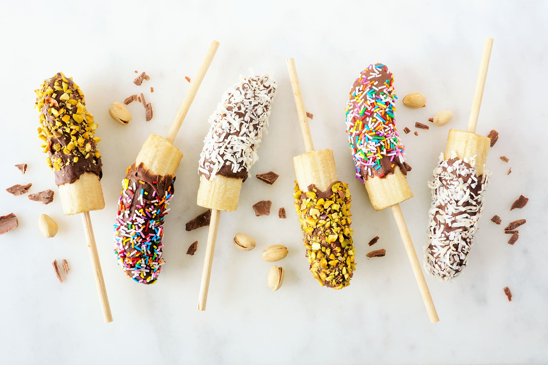 Frozen Banana Pops - Hawthorne Garage